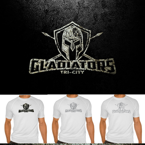 Gladiator Gym Logo - Rough and Tough Logo for web and print. | Logo ...