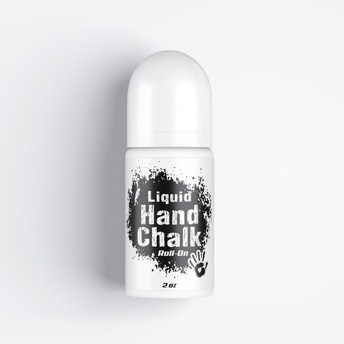 Designs | Product label for liquid hand chalk | Product label contest