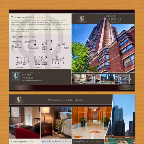 High rise building BROCHURE! | Print or packaging design contest