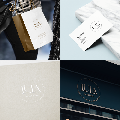 Designs | Design a retail boutique logo to Merge two businesses into ...