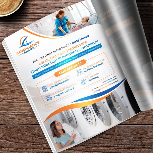 Designs | Compliance Shark Magazine Advertisement | Other business or ...