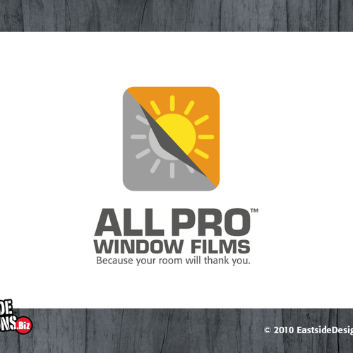 Commercial and Residential Window tinting logo and tag line. | Logo ...