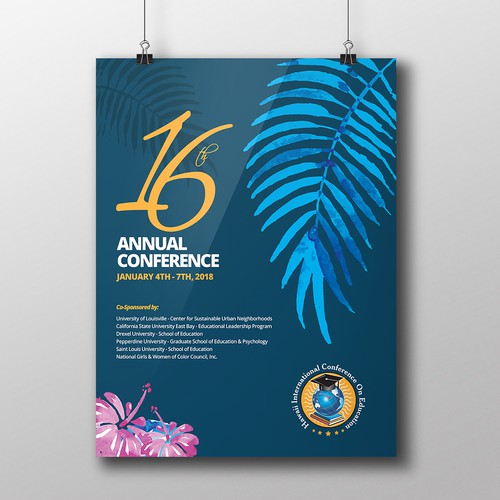 Conference Program Cover Needed! | Postcard, flyer or print contest