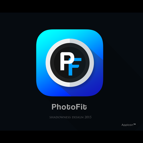 Fitness Tracking App Logo for PhotoFit | Icon or button contest
