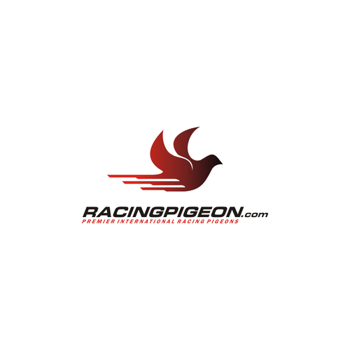 Racing Pigeon Logo Design