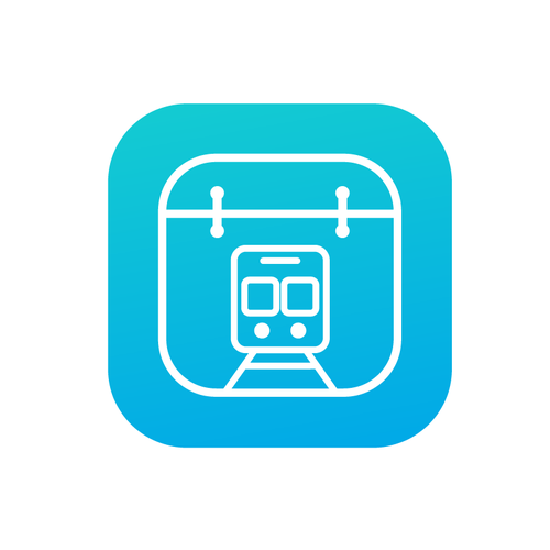 App Icon for Train Transportation App | Icon or button contest