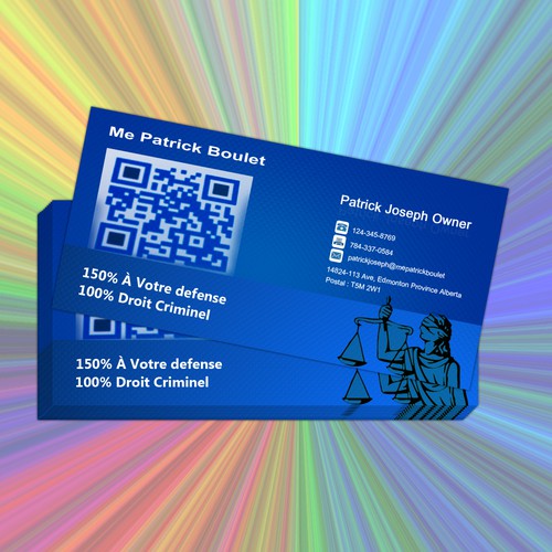 Help Me Patrick Boulet with a new stationery | Stationery contest