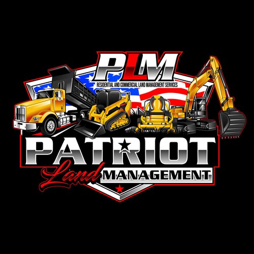 Designs | Bold land clearing and landscaping company logo for a veteran ...