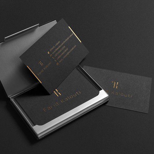Design a sleek and professional personal business card | Business card ...