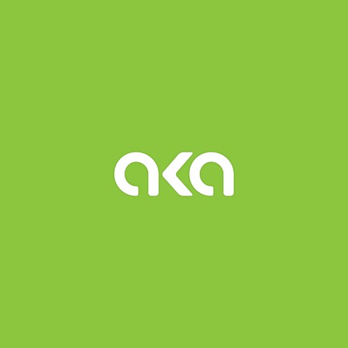 Balance of bold and simple for AKA. | Logo & hosted website contest