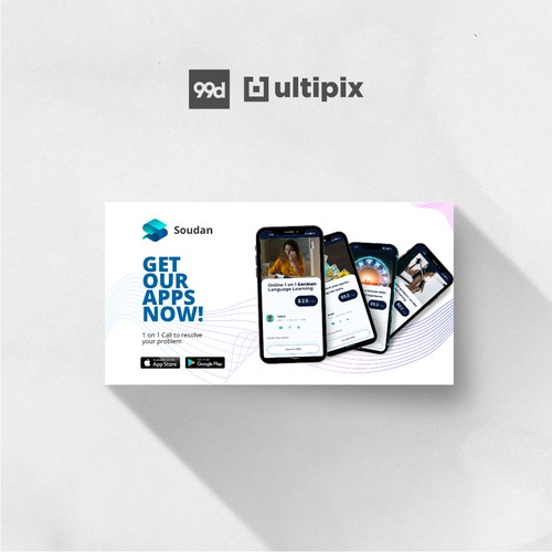 Designs | Promotional images for the app | Banner ad contest