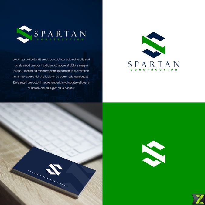 Construct a sleek, new modern logo for Spartan Construction | Logo ...
