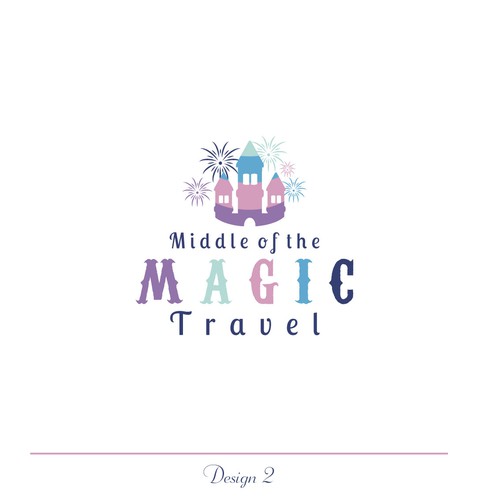Create a sparkling new logo for "Middle of the Magic Travel Agency ...