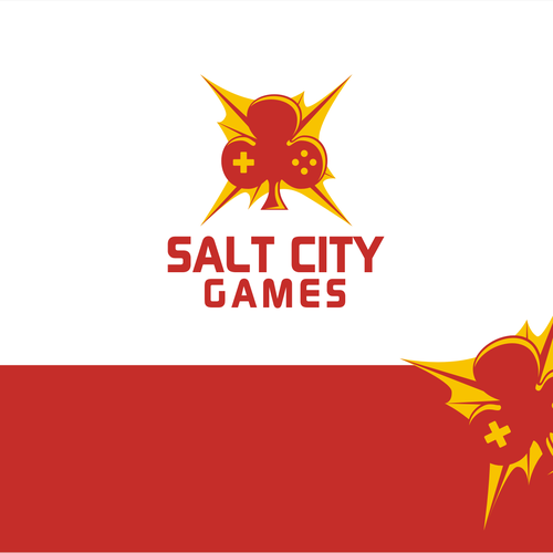 Create an exciting logo for Salt City Games. A hangout for gamers ...