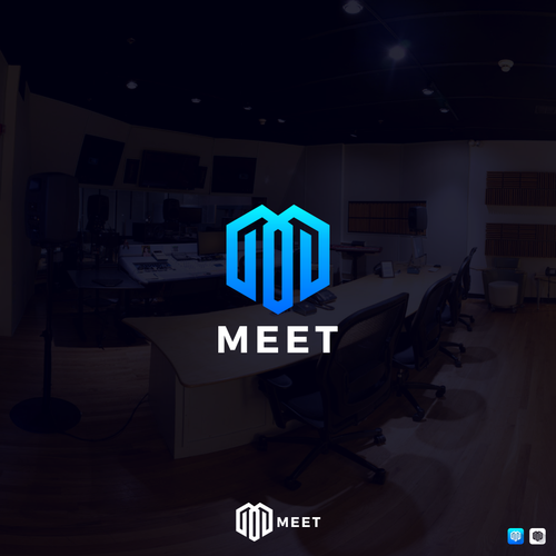 MEET - Onlineplattform - Logoentwicklung | Logo design contest