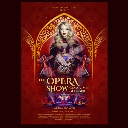 Designs | Key visual for THE OPERA SHOW - one of the most glamorous ...