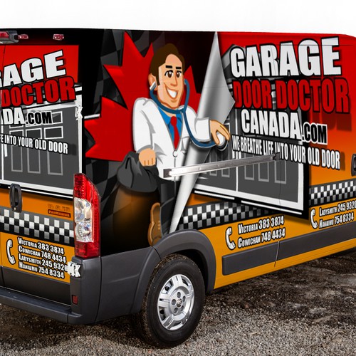 Designs | Vehicle wrap design on a new Promaster Van | Other business ...