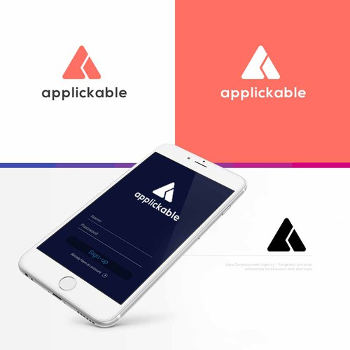 Designs | Minimalist Logo for App Development Agency | Logo design contest