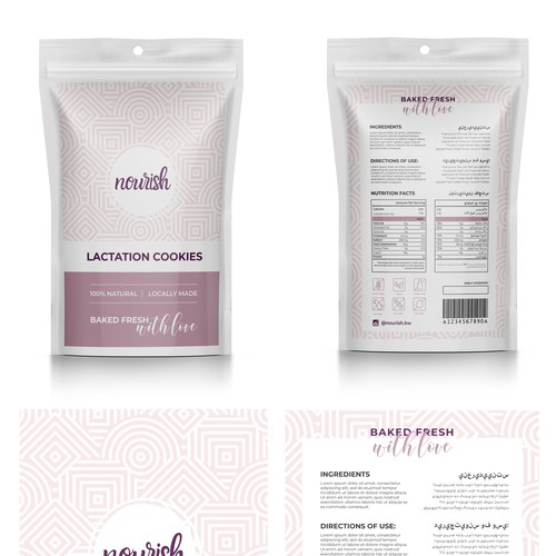 Designs | Design feminine, elegant, clean labels for Lactation Products ...