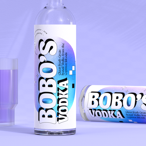 Designs | Product label for Cayman islands premium vodka | Product ...