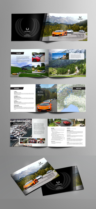 Tour/Event brochure for luxury driving tours company | Brochure contest
