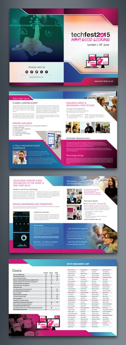 Tech Fest Sponsorship Document | Brochure contest