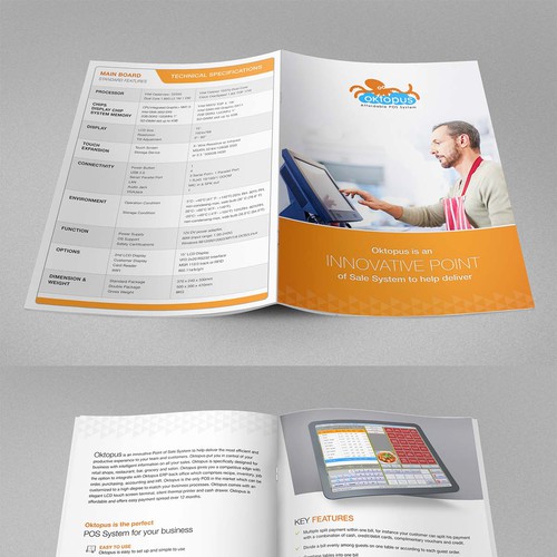 Designs | Create a classy and luxury look for a POS brochure | Brochure ...