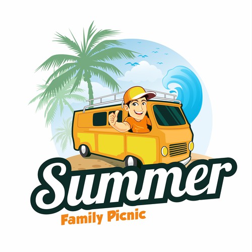 Family Picnic Logo