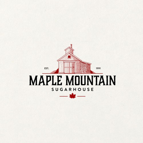 Create a logo for a Vermont Maple Syrup producer that captures this ...