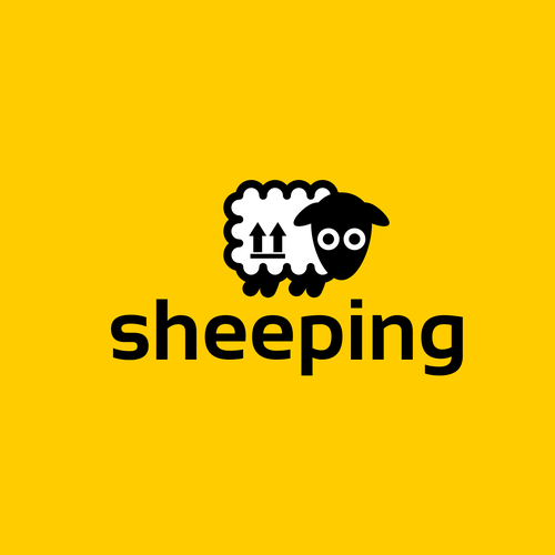 Logo with a sheep for Sheeping | Logo design contest
