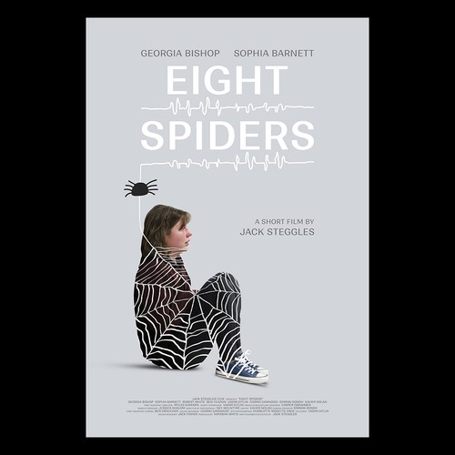 Designs | Creative film poster design for short about grief and therapy ...