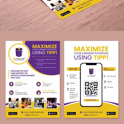 Designs | TIPP Bucket Flyer | Postcard, flyer or print contest