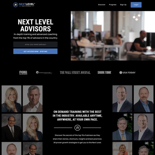 Designs | Help Us Take Our Website to the Next Level! | Landing page ...