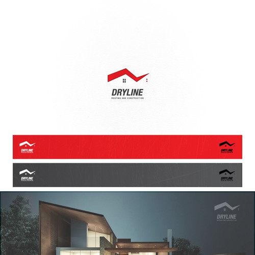 Designs | Create a dynamic logo for Dryline Roofing and Construction ...