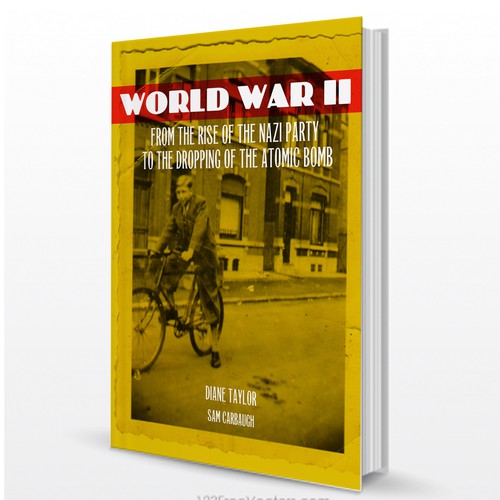 Book cover for World War II | Book cover contest