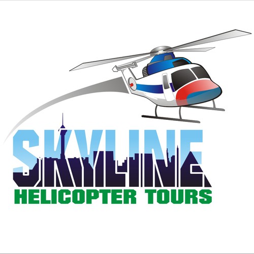 logo for Skyline Helicopter Tours | Logo design contest