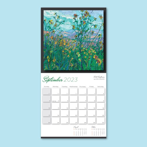 Designs | 2023 Fine Art Calendar Template [Front to Back] | Other ...