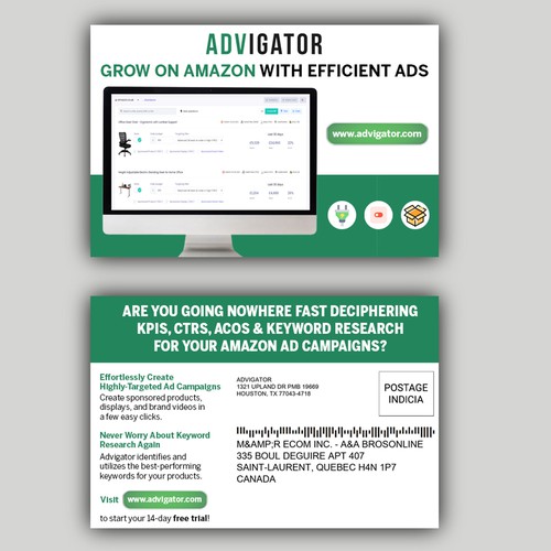 Designs | 4x6 Postcard for Cold B2B Direct Marketing campaigns ...