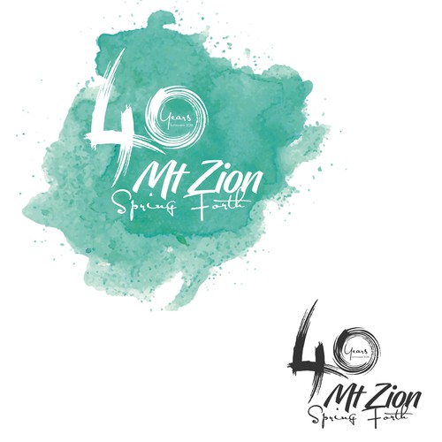 Design a Modern Stylish Logo for a Church Anniversary Celebration ...