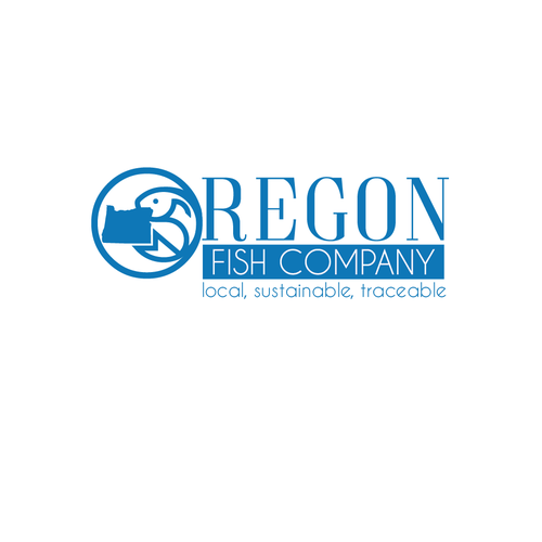 OREGON FISH COMPANY | Logo design contest