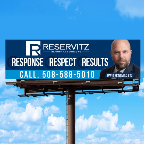 Designs | Personal Injury Billboard | Signage contest