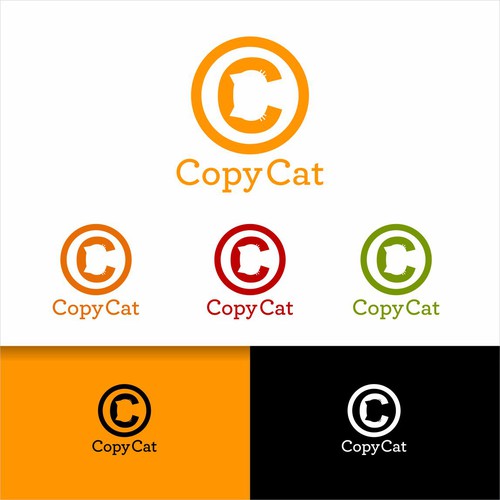 Create a unique logo for a niche copyright filing app - CopyCat | Logo ...