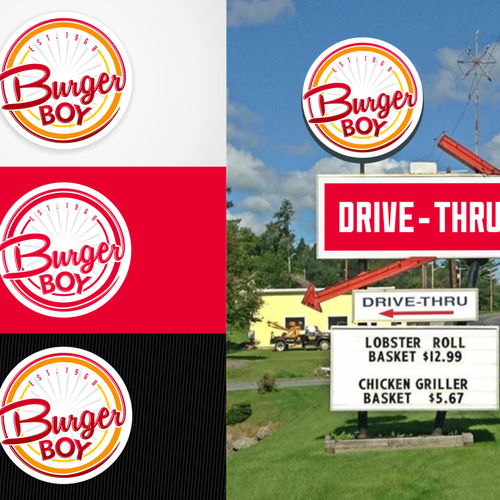 Burger Boy needs your help in designing our new logo!! | Logo design ...