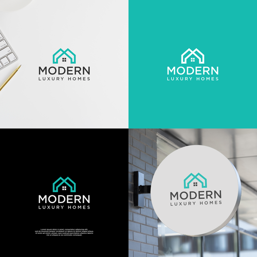 Designs | Unique modern logo for a custom home builder | Logo & brand ...