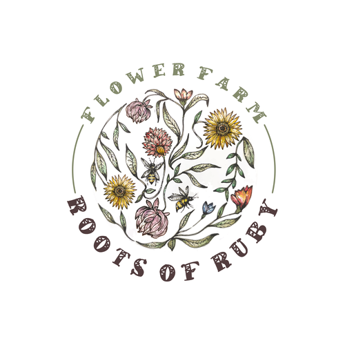 Designs | help us grow our family backyard flower farm! | Logo design ...