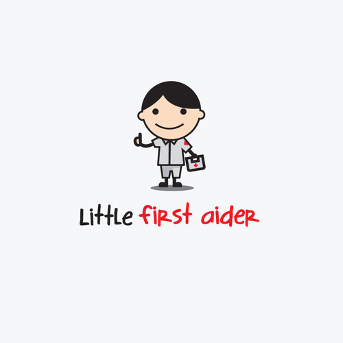 Cartoon Logo or theme of cartoon characters that presents training kids ...