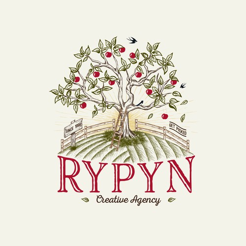 Create a persuasive vintage logo for RYPYN (pronounced Ripen) Creative ...