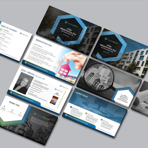 Inspiring PowerPoint template Contests - 99designs