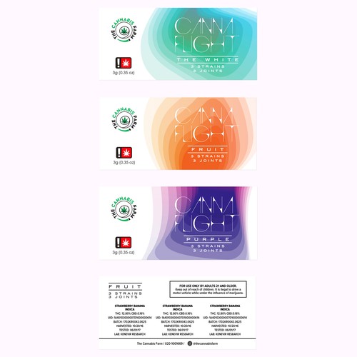 Cannabis Pre-Roll Packaging | Product label contest