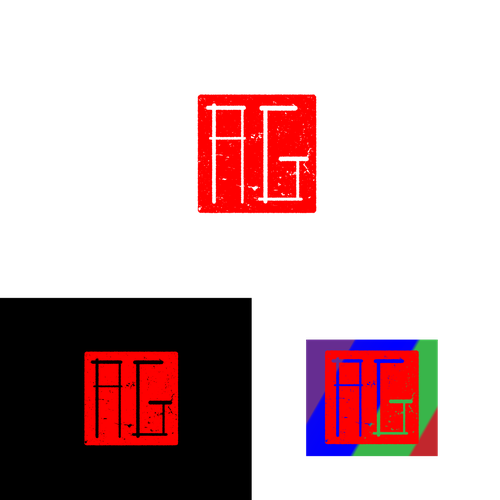 Create custom chinese style stamp with initials, for an artist's logo ...